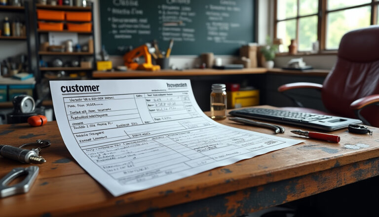 Comment bien remplir une fiche de réparation en atelier