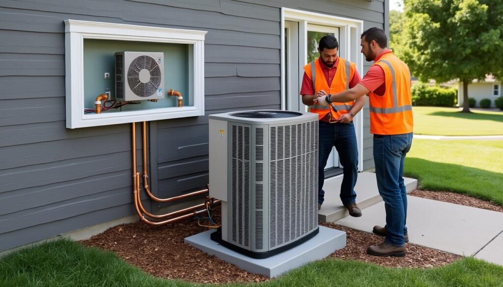 Les étapes essentielles de la mise en place d'une PAC par un électricien